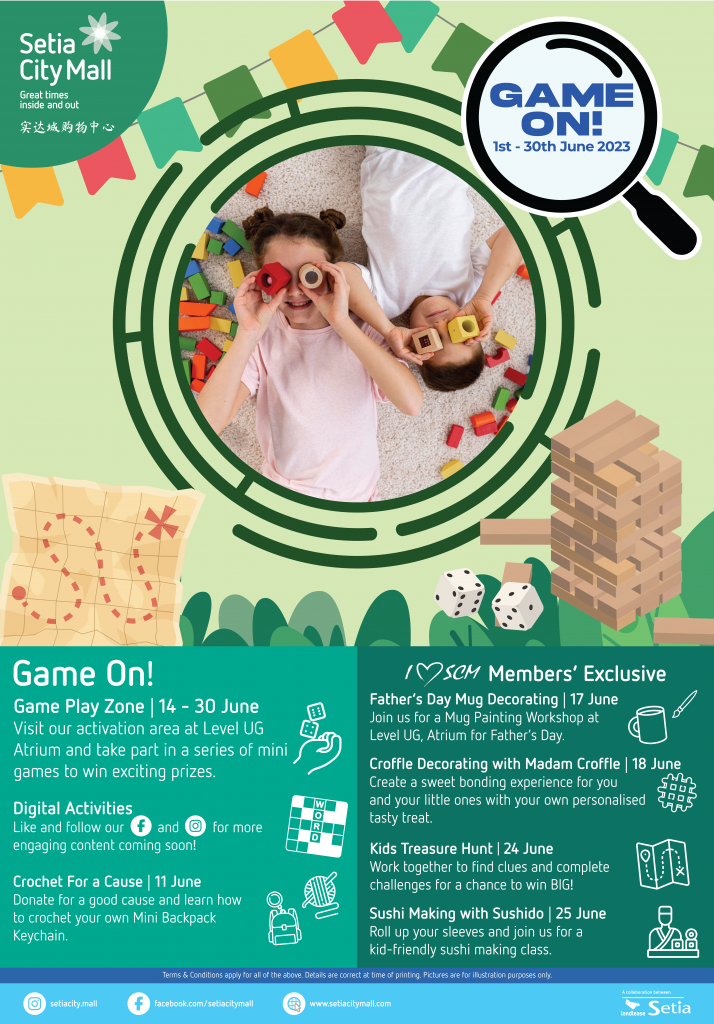 Game On At SCM — Setia City Mall