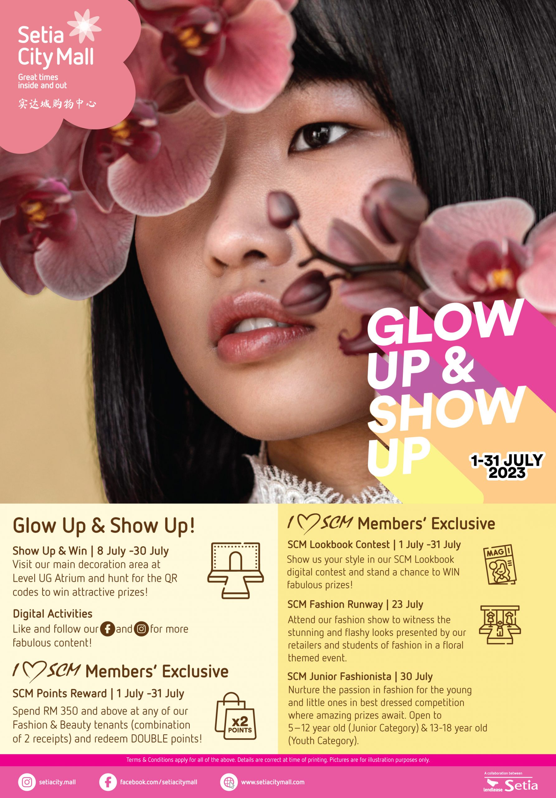 Glow Up & Show Up — Setia City Mall