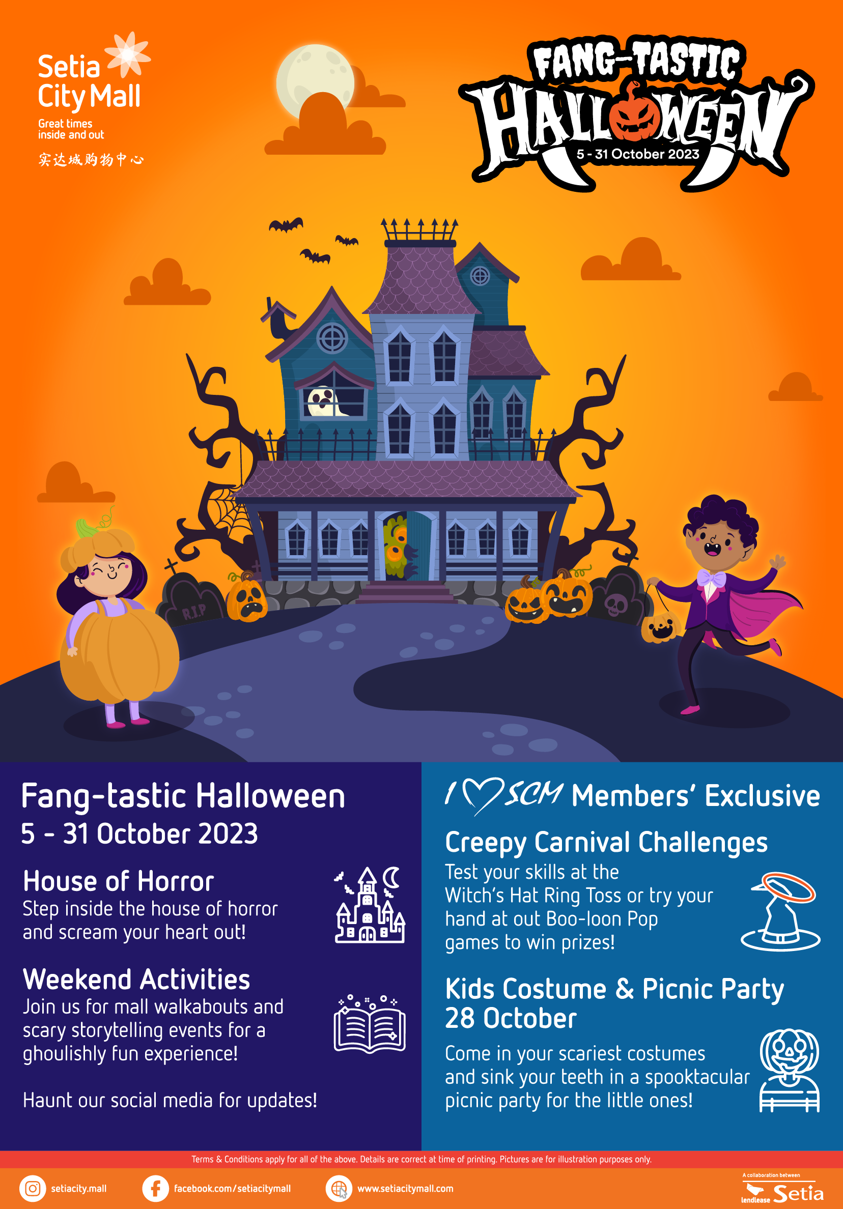 Fang-Tastic Halloween — Setia City Mall